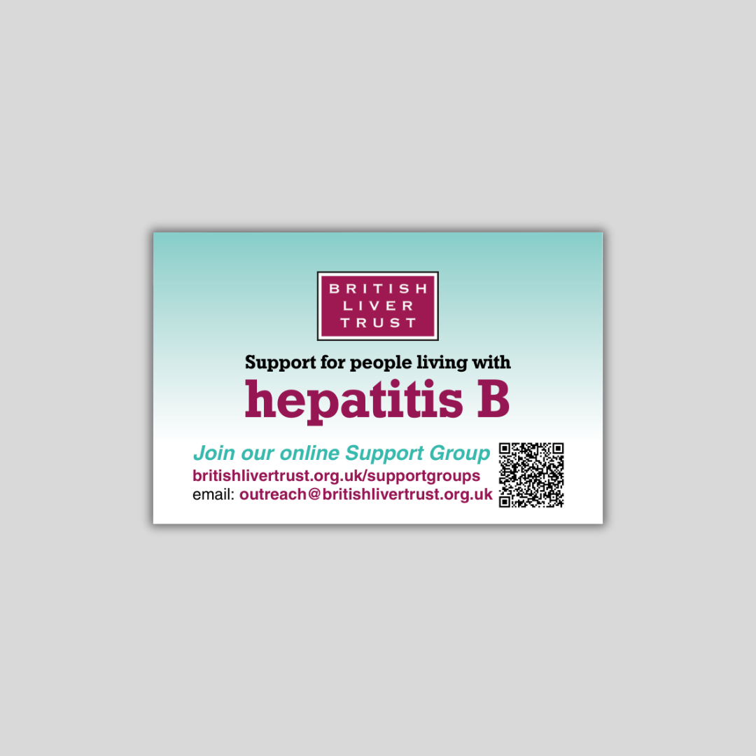 Hepatitis B Wallet Cards – British Liver Trust & Children's Liver ...