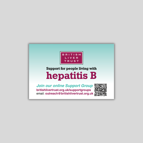 Hepatitis B Wallet Cards – British Liver Trust & Children's Liver ...